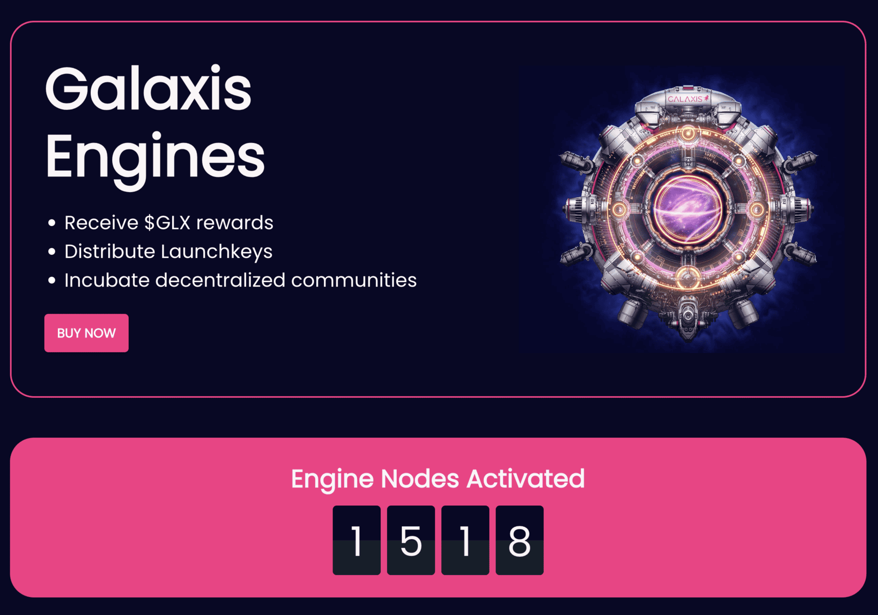 갤러시스 노드 구매 (Galaxis node) - 암호화폐